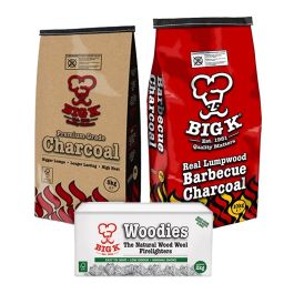 1 x Premium Grade Lumpwood Charcoal FSC® Certified (PCH05FSC) - 5kg Bag ...